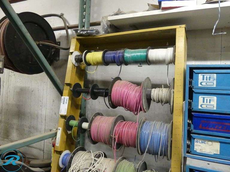 Electrical Wire Rack With Wire - Roller Auctions