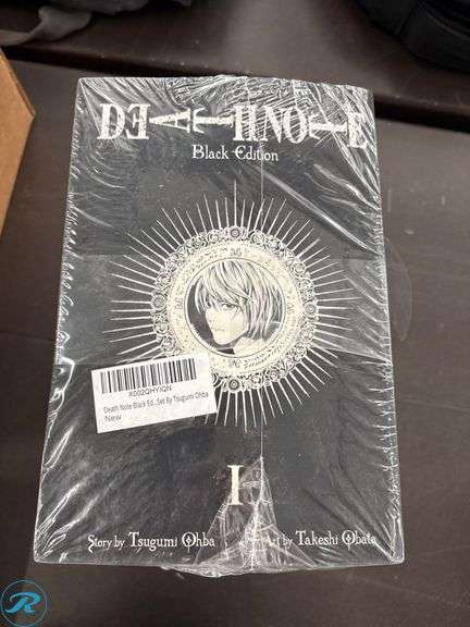 Death Note Black Edition Manga Set by Tsugumi Ohba and Takeshi Obata - Roller Auctions