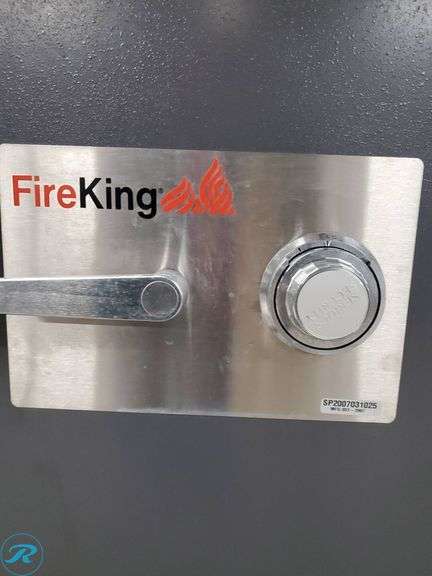 FireKing Fireproof Safe with Combination Lock, Gray, Model S2-2021, on ...