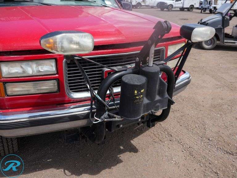 1995 GMC Sierra 2500 4WD Extended Cab Flatbed Truck - Roller Auctions