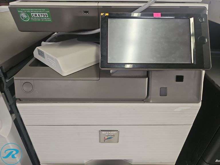 Sharp MX-6070 Laser Printer with Finisher and Paper Tray (Hard Drive ...