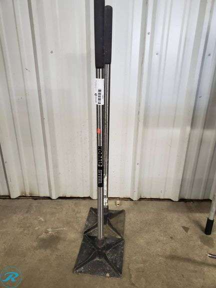 (2) Kobalt Steel Post Hole Tamper with 10×10 Base - Roller Auctions