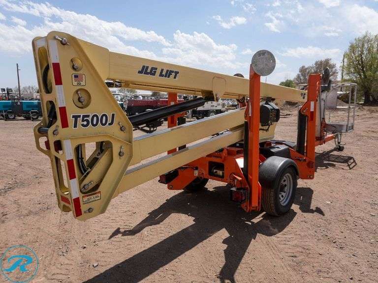 2021 JLG T500J Towable Articulating Boom Lift - Roller Auctions