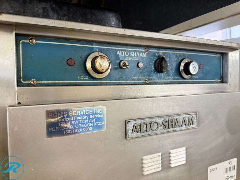 Alto Shaam 1000-TH/I Halo Heat Cook and Hold Oven - Roller Auctions