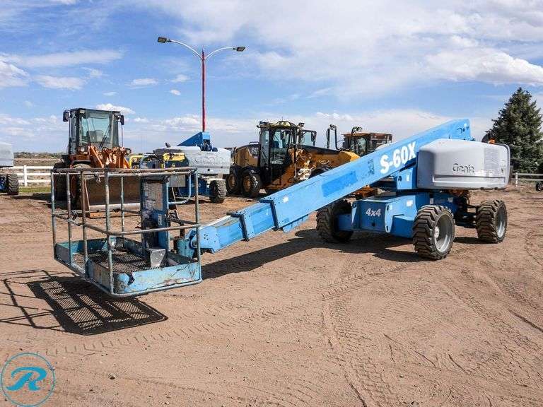 2011 Genie S-60X 4x4 Telescopic Boom Lift - Roller Auctions