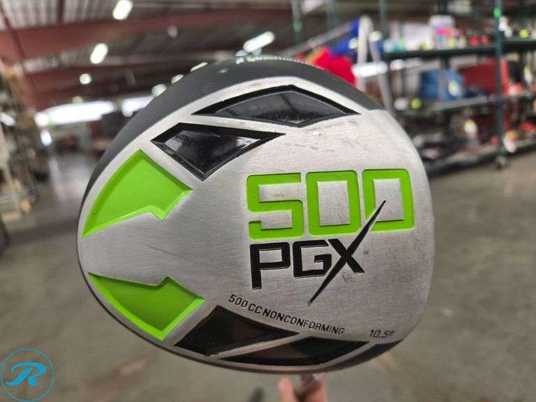 Pinemeadow Golf PGX 500 Driver and TaylorMade Titanium 5-Wood with ...