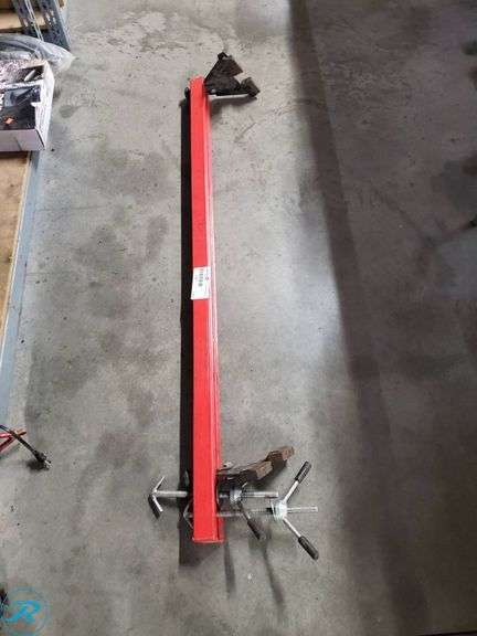 Adjustable Engine Support Bar with Rubber Pads and Screws - Roller Auctions