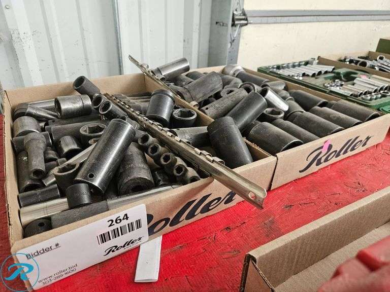 (2) Trays of SK Impact Sockets - Roller Auctions