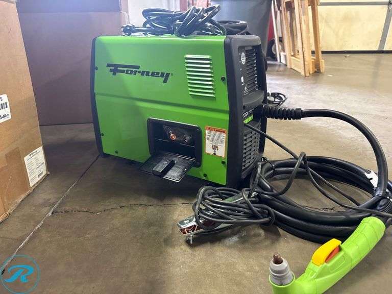 Forney 250P Plasma Cutter with Cables and Torch, 120V, 12 Amps - Roller ...
