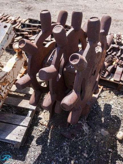 Barone 16" Sheepsfoot Compaction Wheel to Fit Loader / Backhoe - Roller ...