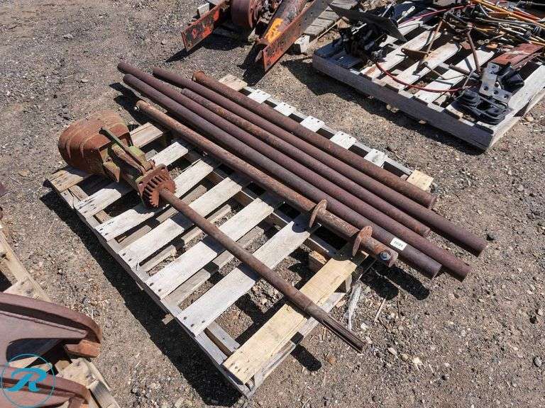 Loader / Backhoe Fork Pipe Holders - Roller Auctions