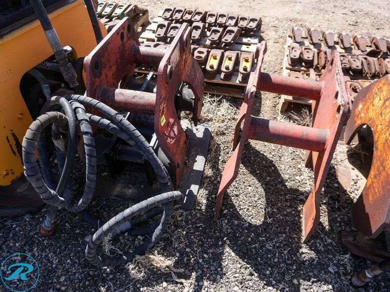 Allied 24" Hydraulic Head Shaker Attachment to Fit Loader / Backhoe ...