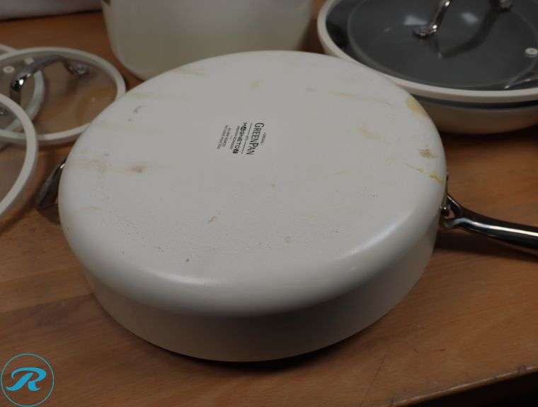 GreenPan Eras Ceramic Non-Stick 11-piece Cookware Set - Like New/ (1 ...