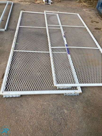 (12 pcs) Assorted Steel Grids/Grates and Steel Frames Grids/Grates ...