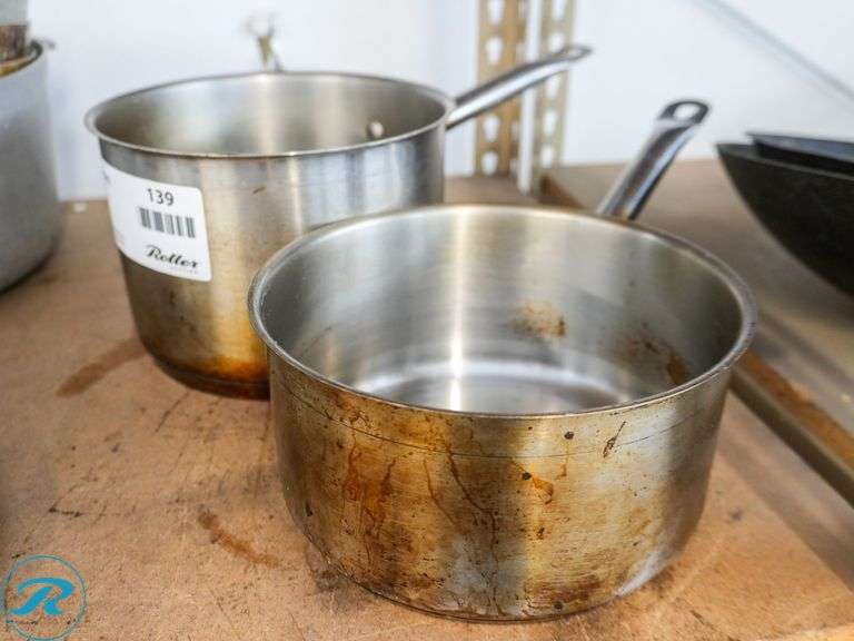 (2) Sauce Pans - Roller Auctions