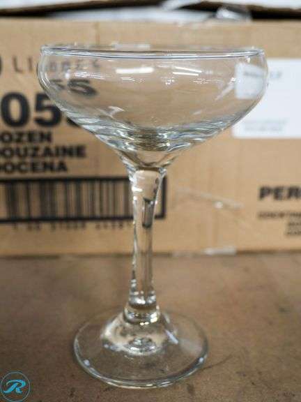 (12) Libbey 3055 Cocktail Coupe Glasses, 8.5oz - Roller Auctions