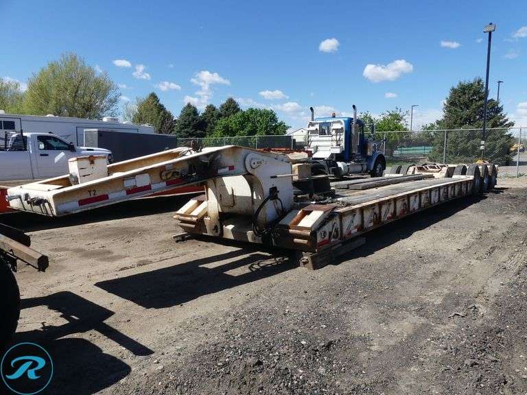 1995 Load King Tri-Axle Lowboy Trailer - Roller Auctions