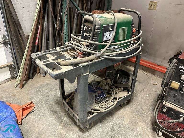 Victor Cutmaster 52 Plasma Cutter With Cart, 208V, Single Phase - Roller Auctions