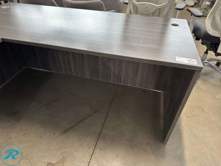 Desk With Left Hand Return, 71" x 72" - Roller Auctions