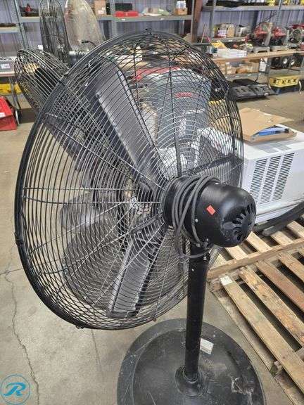 Industrial Metal Pedestal Fan - Roller Auctions