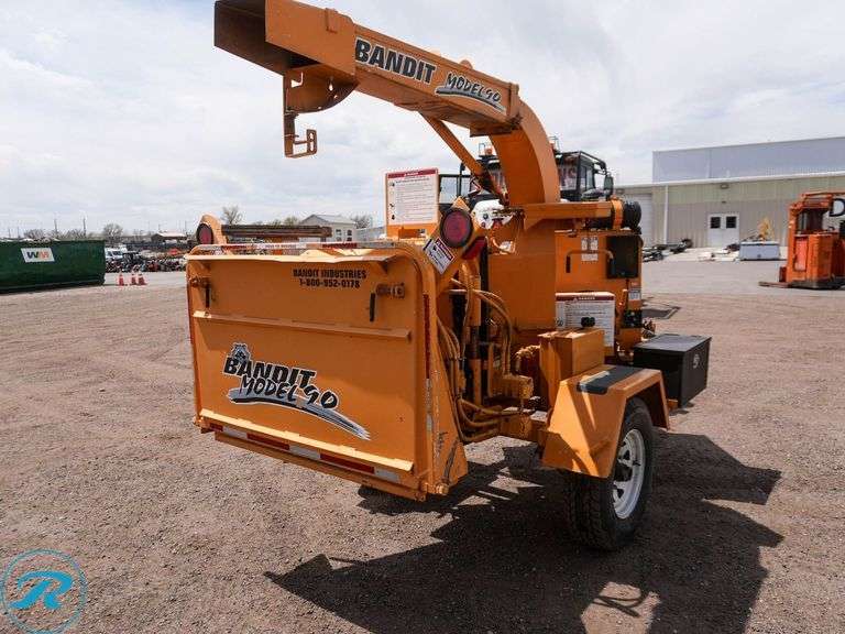 Bandit 90 Towable Chipper - Roller Auctions
