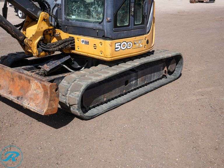 2012 John Deere 50D Mini Excavator - Roller Auctions