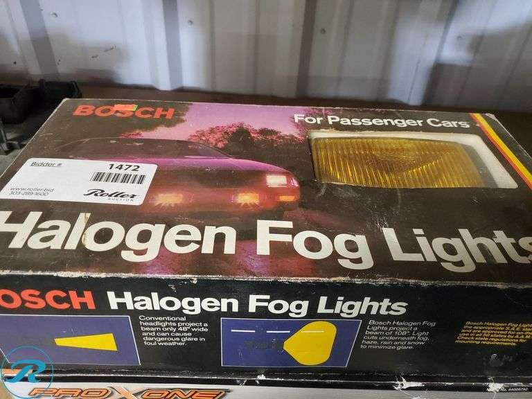 Bosch Halogen Fog Lights for Passenger Cars and Pro One 1200W Power ...