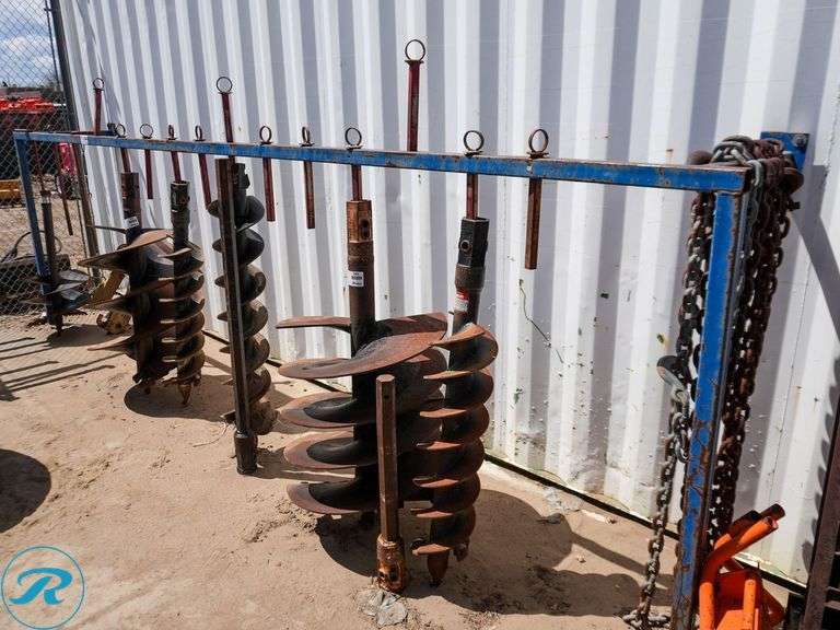 15-Place Auger Bit Stand - Roller Auctions