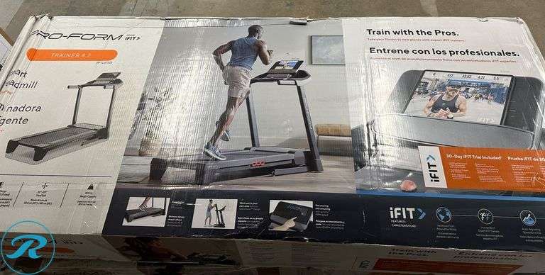 ProForm Trainer 8.7 Folding Treadmill - New - Roller Auctions