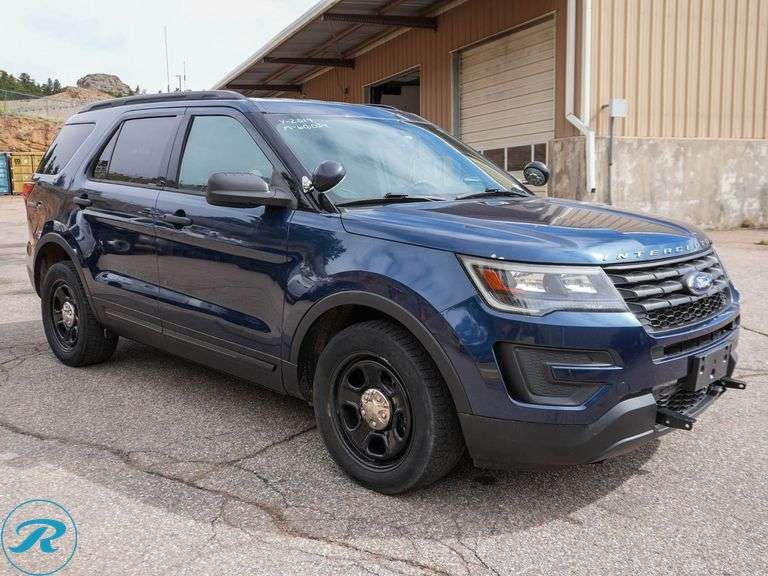 2017 Ford Explorer AWD Police Interceptor SUV - Roller Auctions