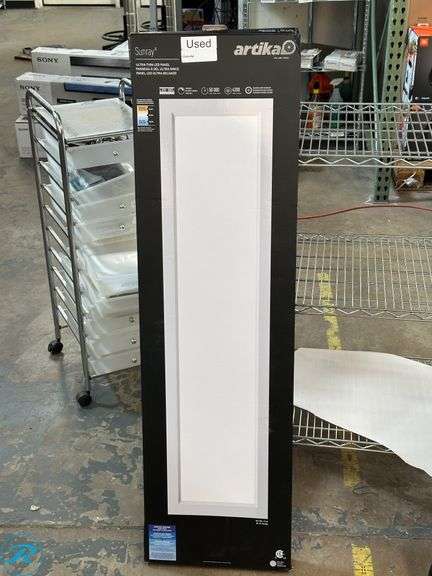 Artika Sunray 1'x4' Flat Panel LED Light-Used/ Untested - Roller Auctions