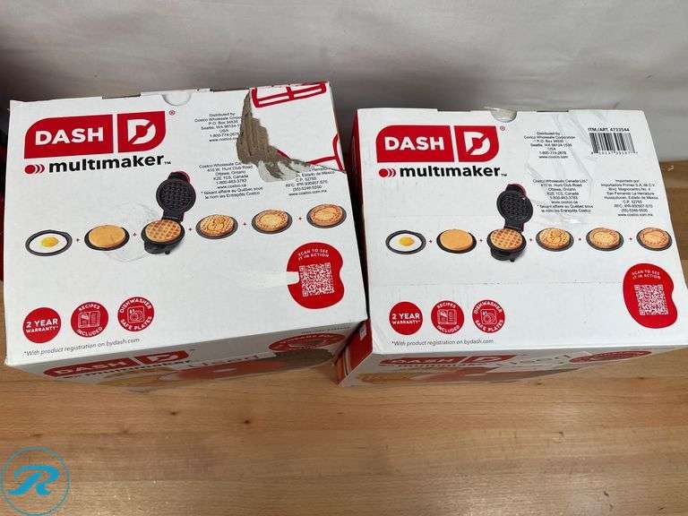 (2) Dash Mini Maker System - Used - Roller Auctions