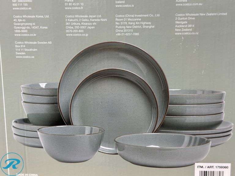 Over & Back Options 16-piece Dinnerware Set- New; Safdie & Co. 12-piece ...