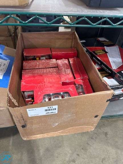 (10) Packs of 6 Rolls Scotch Box Lock Packaging Tape 188 in x 22 yd ...