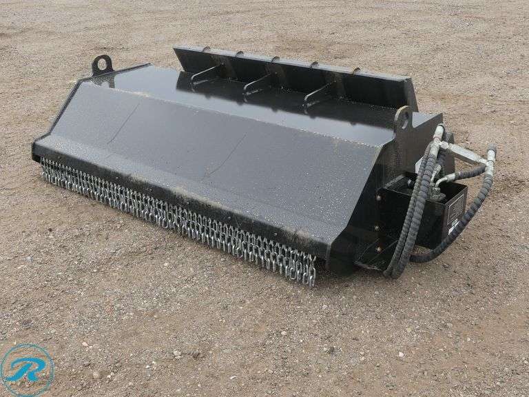 New Giyi GY-FM57 Hydraulic Flail Mower Attachment to Fit Skid Steer ...