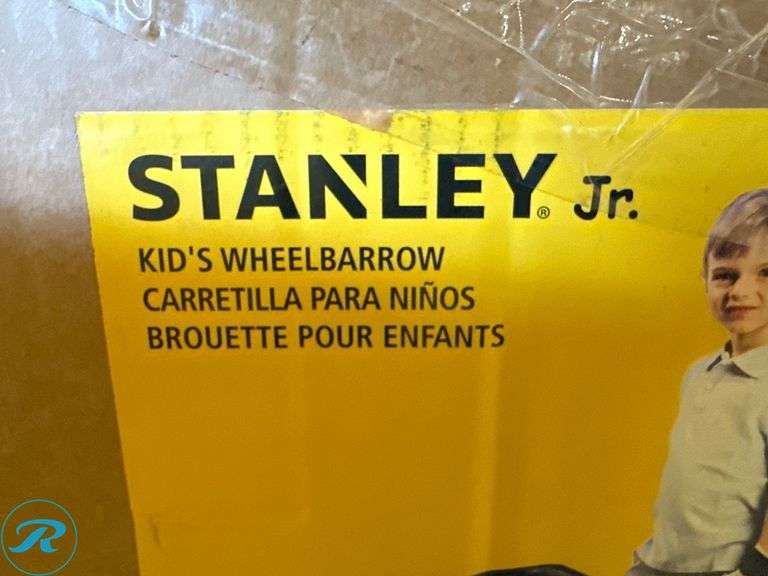(4) Stanley Jr. Kids Garden and Tool Sets Including Wheelbarrow ...