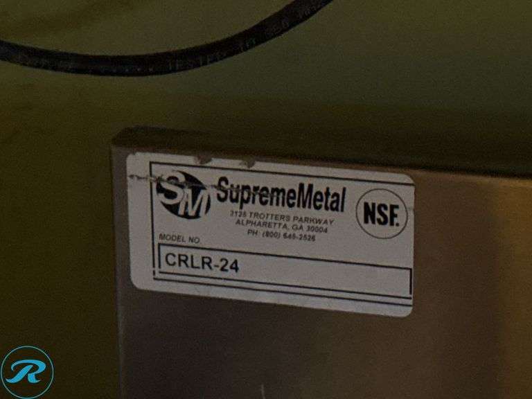 Supreme Metal CRLR-24 Stainless Steel 5-Tier Speed Rack - Roller Auctions