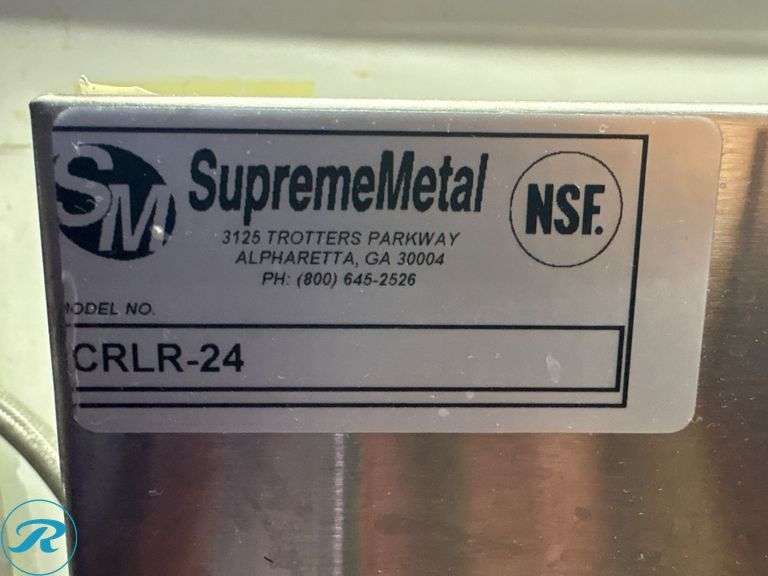 Supreme Metal Model CRLR-24 Stainless Steel Five-Tier Speed Rack ...