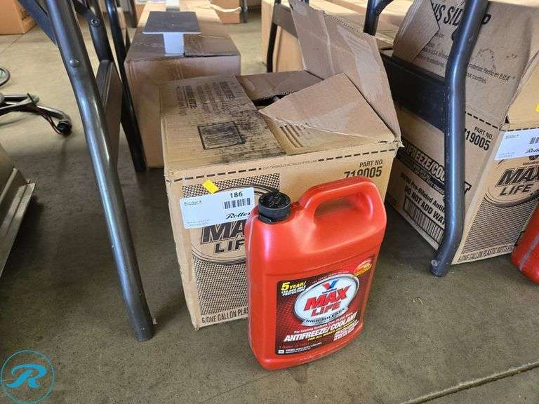 (6) Valvoline MaxLife High Mileage Antifreeze Coolant, 1 Gallon ...
