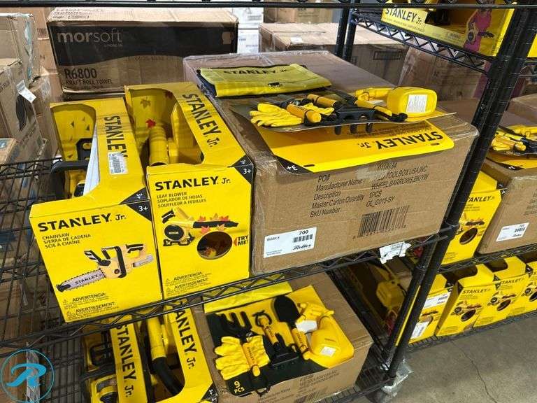 (4) Stanley Jr. Kid’s Garden and Tool Sets with Wheelbarrow, Garden ...