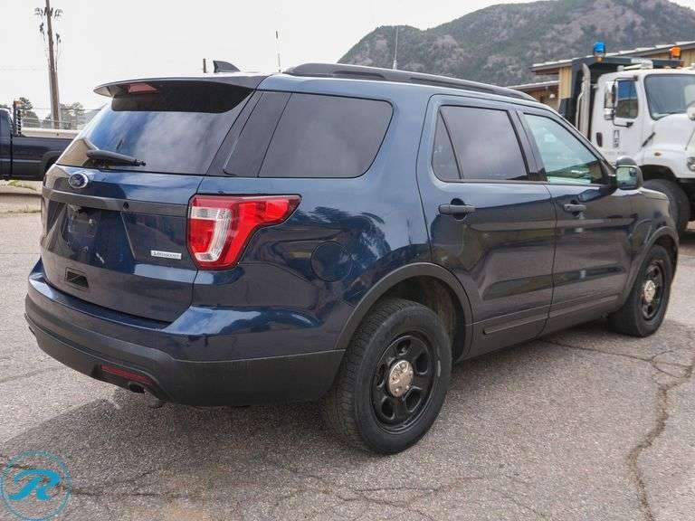 2017 Ford Explorer AWD Police Interceptor SUV - Roller Auctions