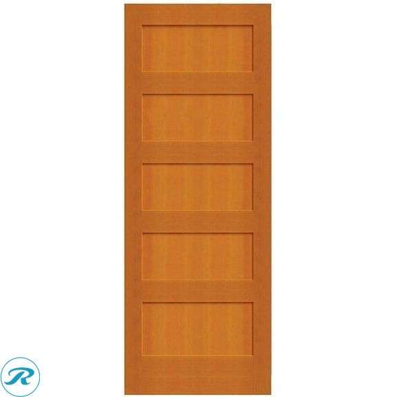 (1) New- Creative Entryways 32-in x 80-in Raw 5-panel square Smooth ...