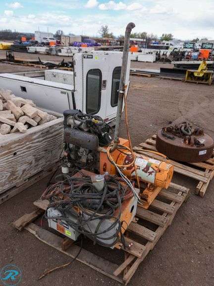 Heavy Duty Round Magnet, 30" X 7", w/ 5 KW Diesel Power Unit, Controls ...