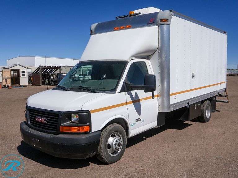 2013 GMC Savanna 4500 RWD Sewer Inspection Box Truck - Roller Auctions