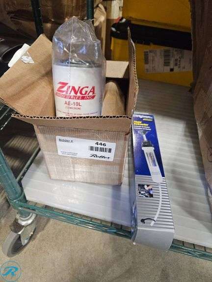 Zinga Industries AE-10L Filter and Mityvac MVA6851 Fluid Extractor - Roller Auctions