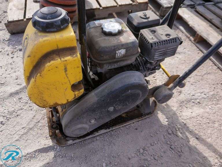 Wacker VP1135 Low Vibration Plate Compactor - Roller Auctions