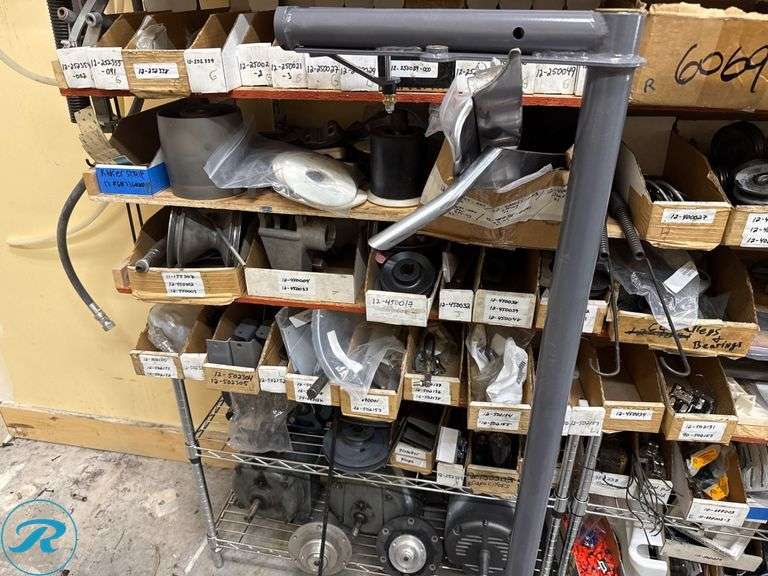 Assorted Bowling Machine Parts, Racks and shelving not included. - Roller Auctions