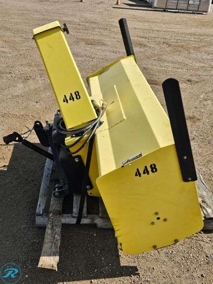 John Deere 60" Snow Blower Attachment, 3-PT, PTO-Driven - Roller Auctions