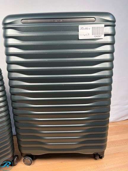 Samsonite 2pc Hard Shell Suitcase set - Used - Roller Auctions