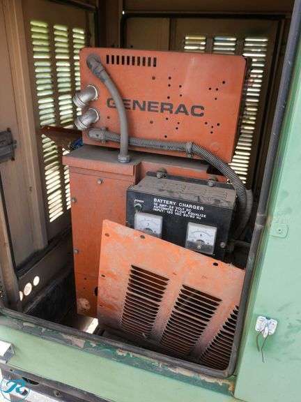 1999 Generac 99A 06305 S Skid-Mounted Generator, 120/240V, 120.2A, 60 ...